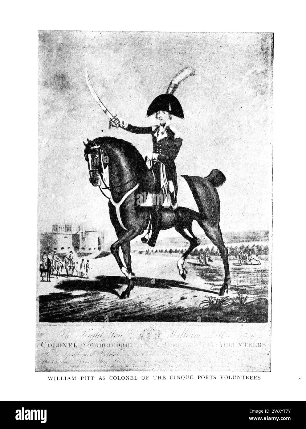 William Pitt as Colonel of the Cinque Ports Volunteers Napoleon and the ...