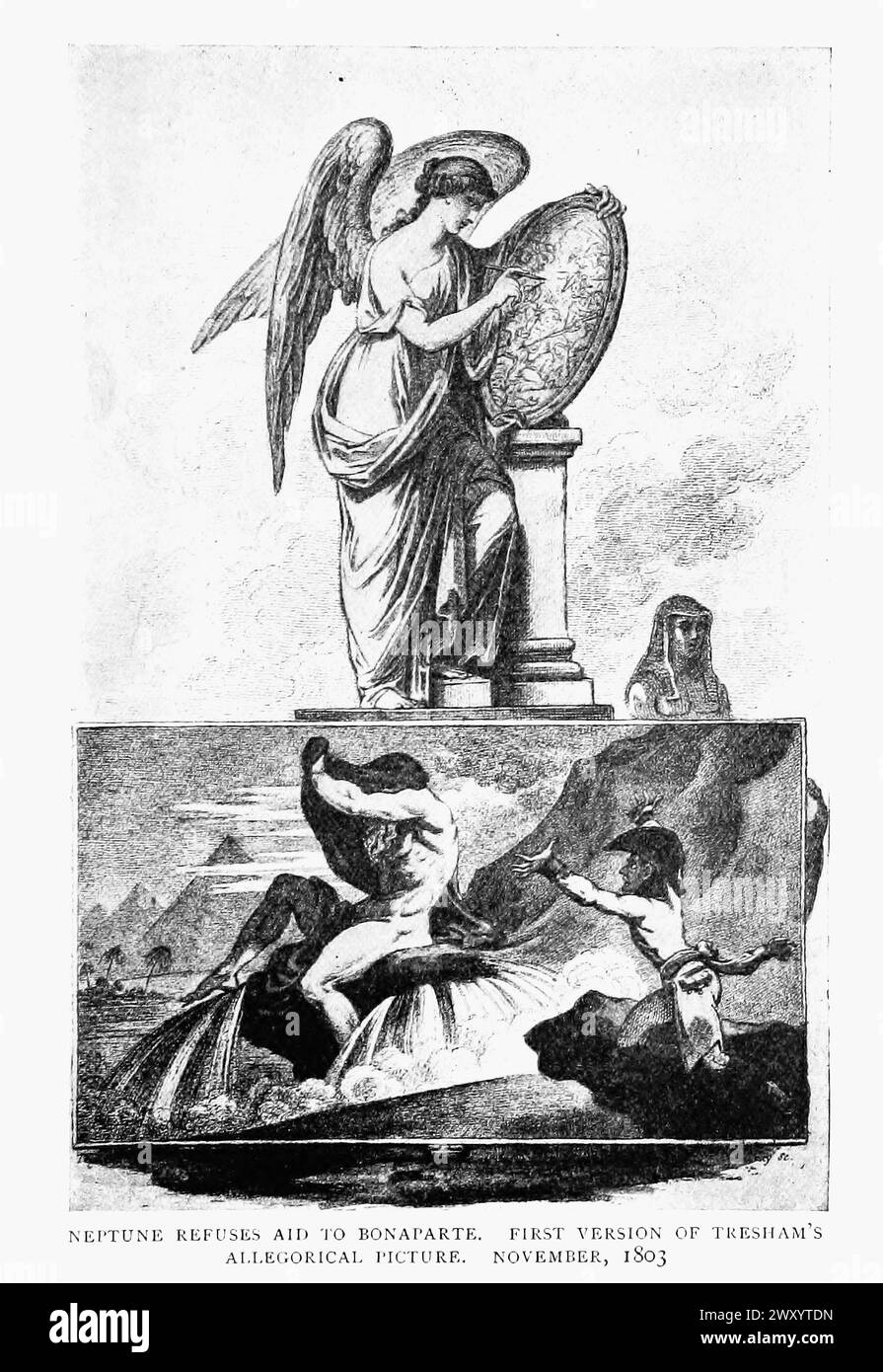 Neptune refuses Aid to Bonaparte. First Version of Tresham's ...