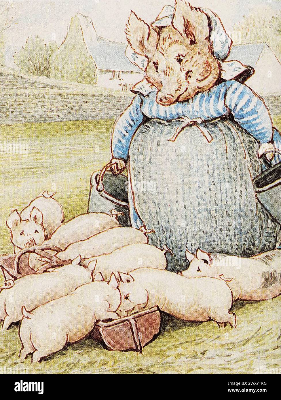 The tale of Pigling Bland by Potter, Beatrix, 1866-1943 Publication ...
