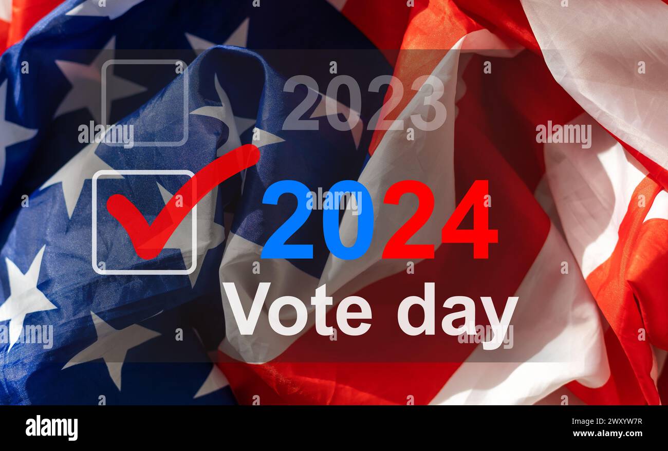 2024 presidential election year in United States as illustration ...