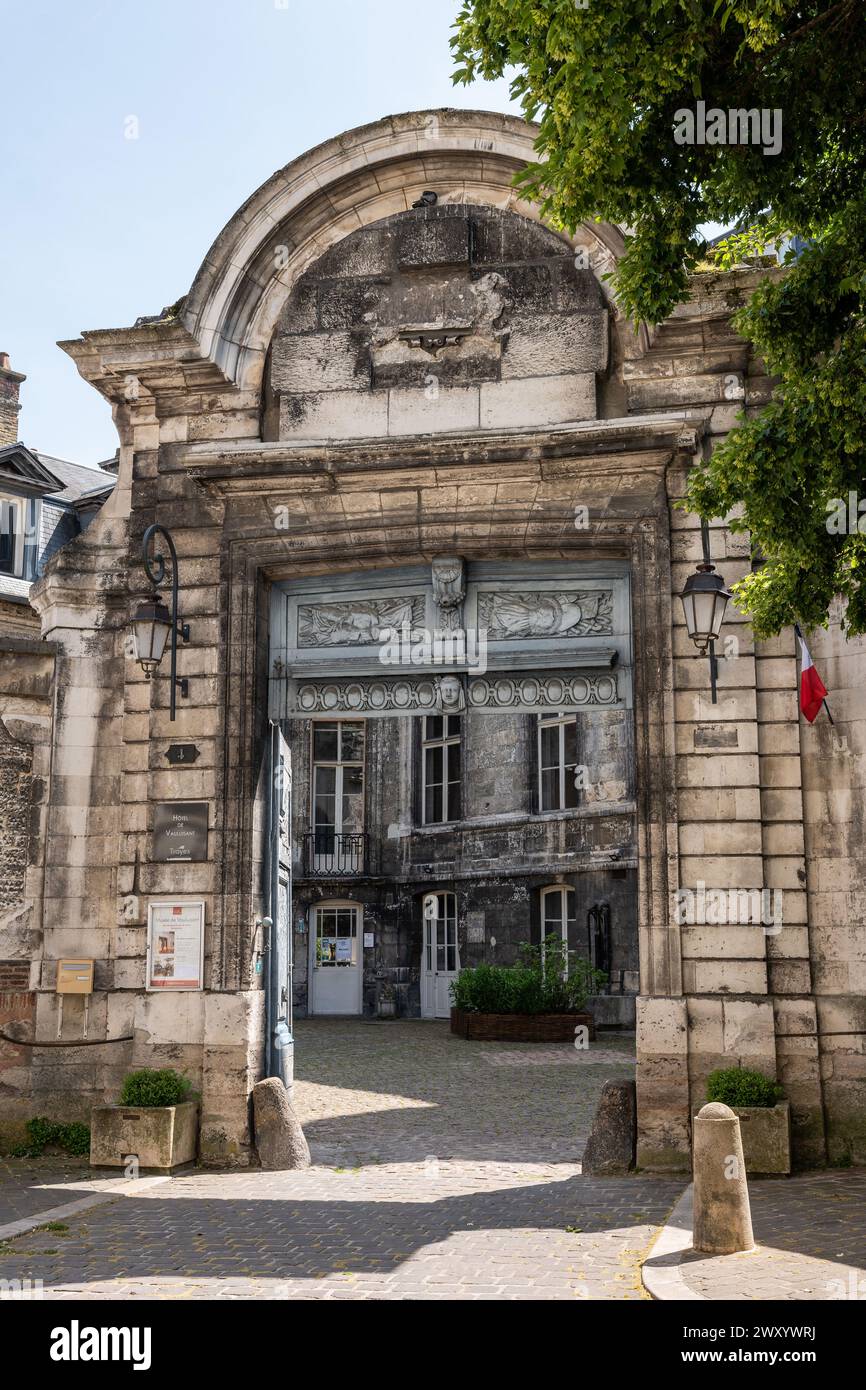 Troyes (north-eastern France): the Vauluisant Museum, dedicated to 16th ...