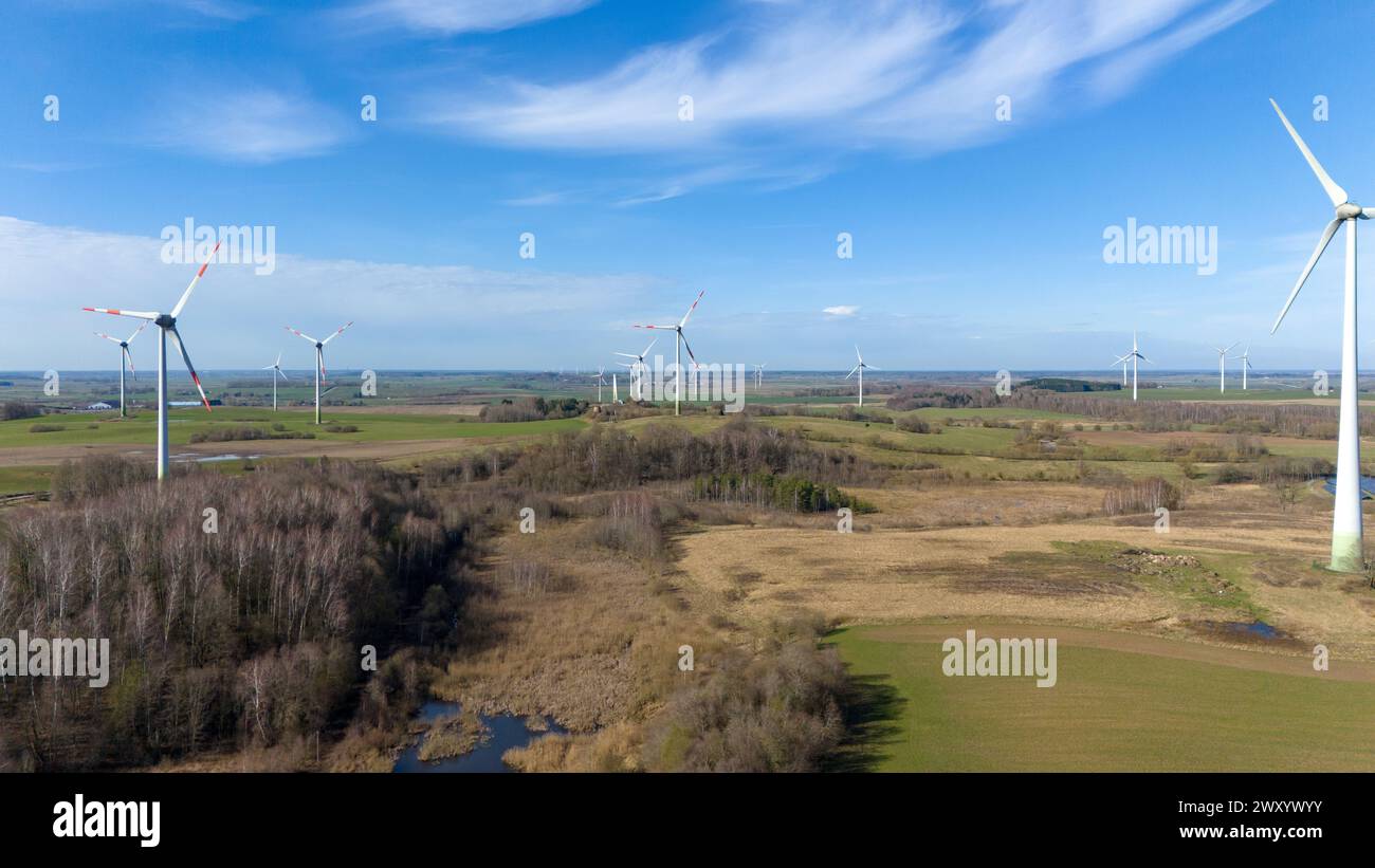 Wind turbines in lithuania hi-res stock photography and images - Alamy