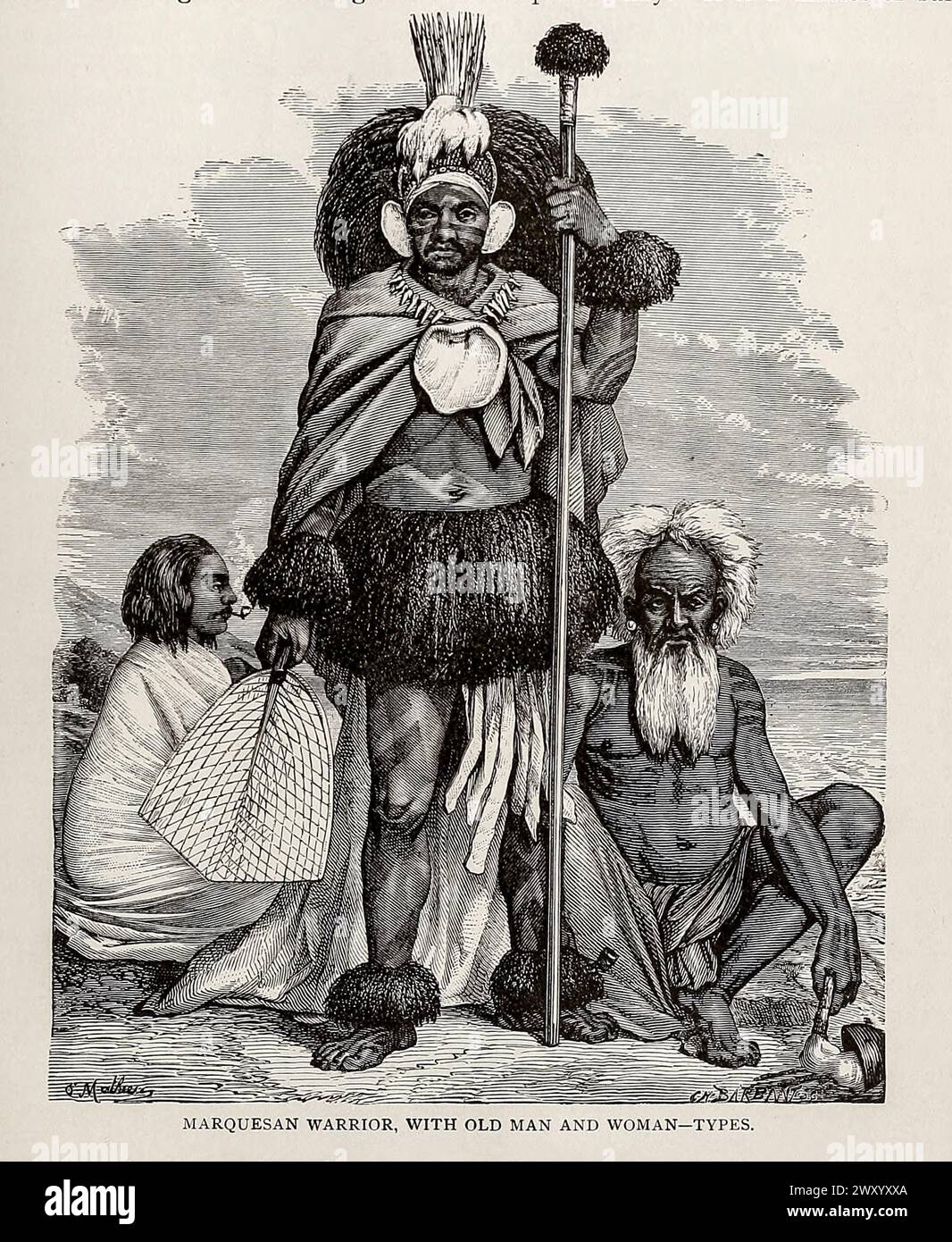 Polynesian islands 19th century hi-res stock photography and images - Alamy