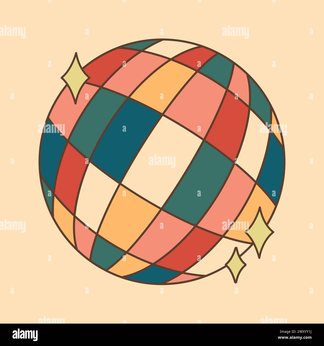 Retro style disco club hi-res stock photography and images - Alamy