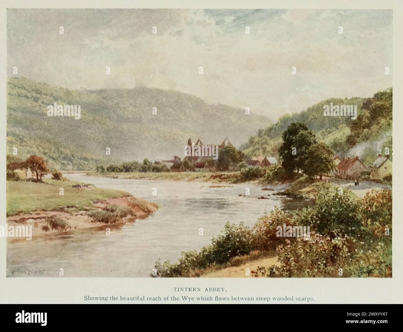 Tintern Abbey 1911 Gordon Cochrane Home (25 July 1878 – 13 December ...