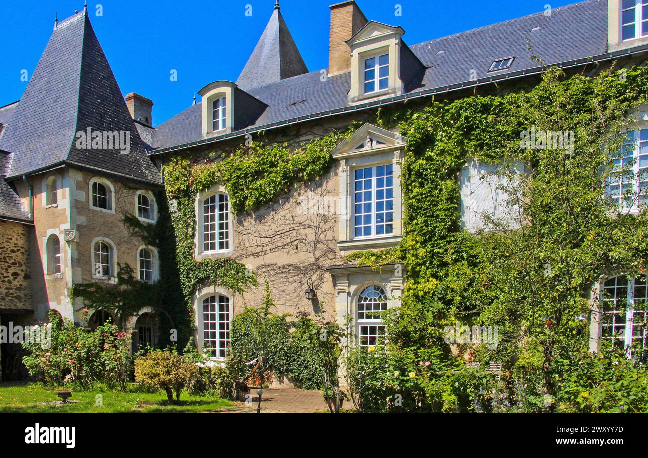 Saint-Denis-d'Anjou (north-western France): the House of King Rene ...