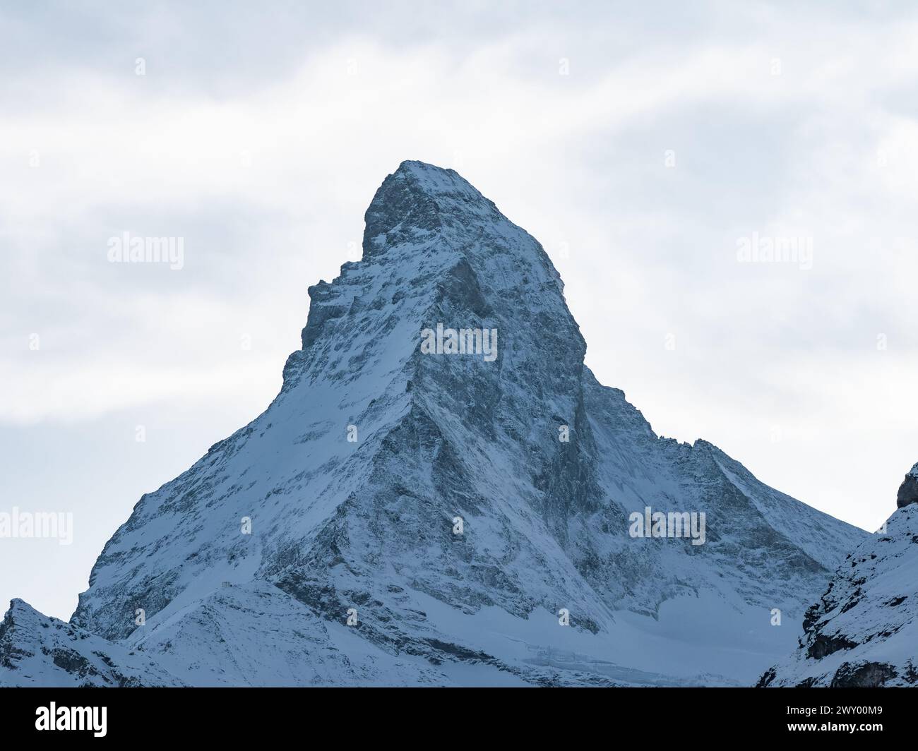 View of the Matterhorn from the Rothorn summit station Stock Photo - Alamy