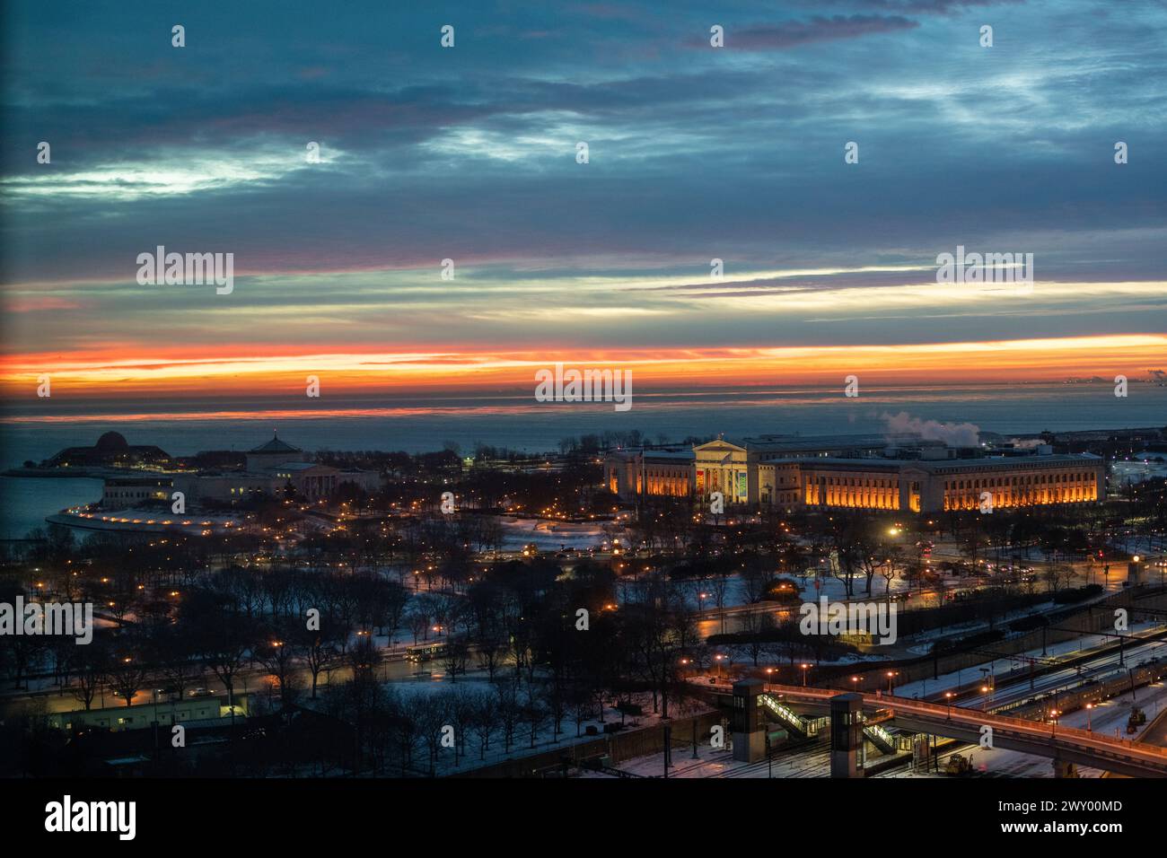 Adler planetarium in chicago usa hi-res stock photography and images ...