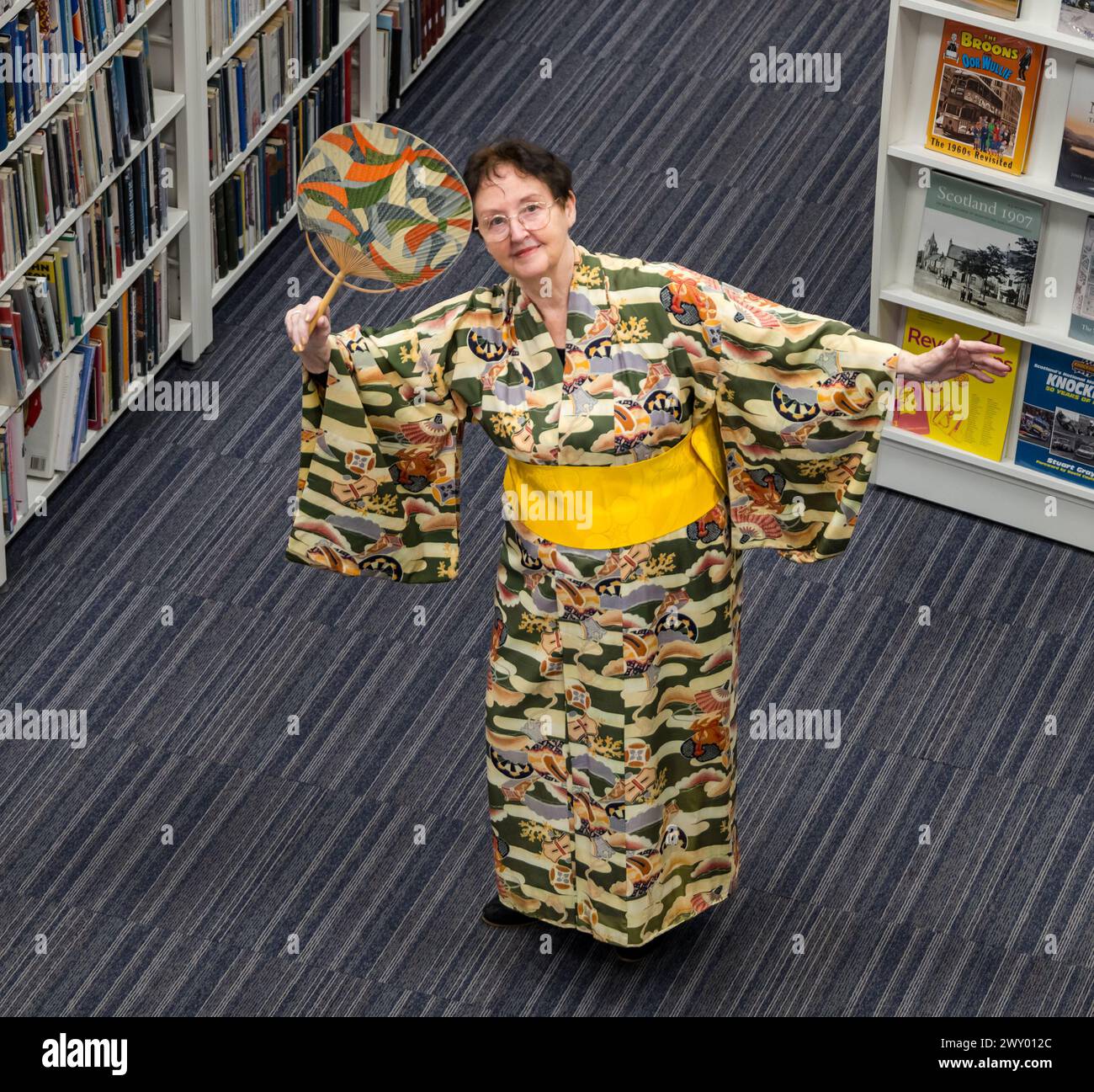 Central Library, Edinburgh, Scotland, UK, 03 April 2024, Dance Around ...