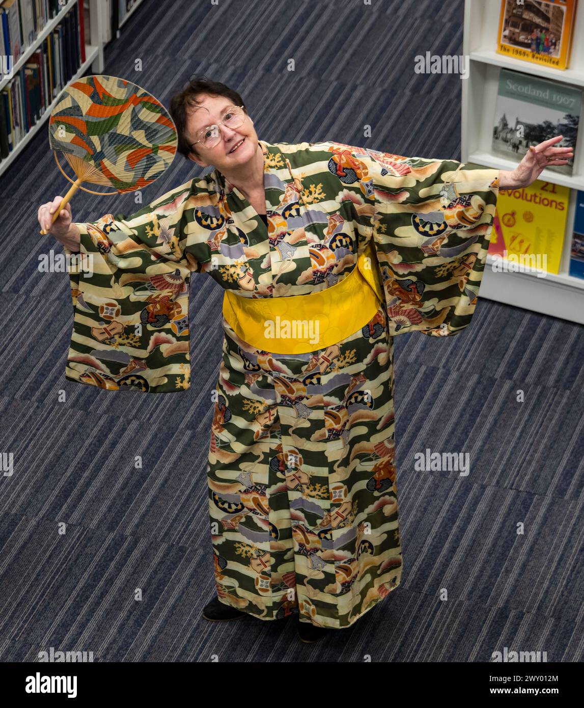 Central Library, Edinburgh, Scotland, UK, 03 April 2024, Dance Around ...