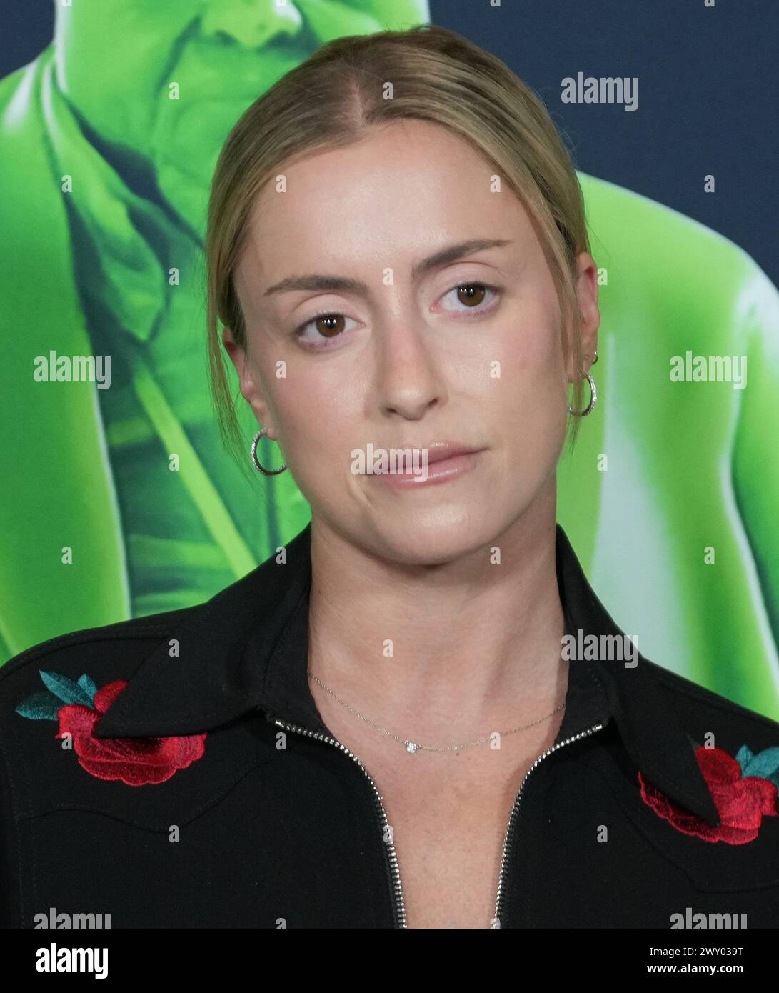 Los Angeles, USA. 02nd Apr, 2024. Greta Titelman arrives at the A24's ...