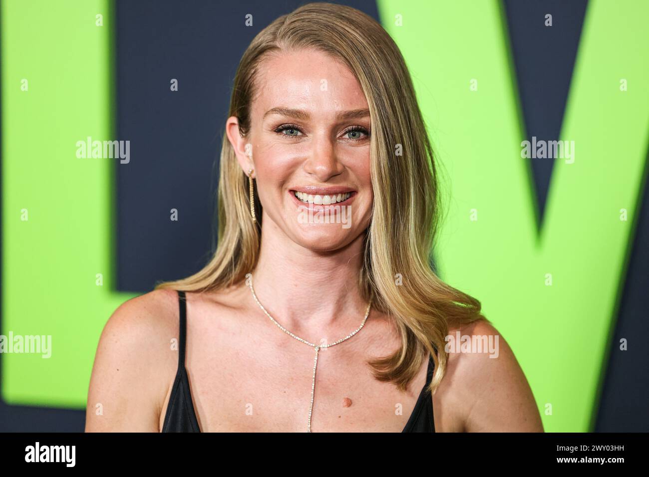 LOS ANGELES, CALIFORNIA, USA - APRIL 02: Elizabeth Gilpin wearing Prada ...