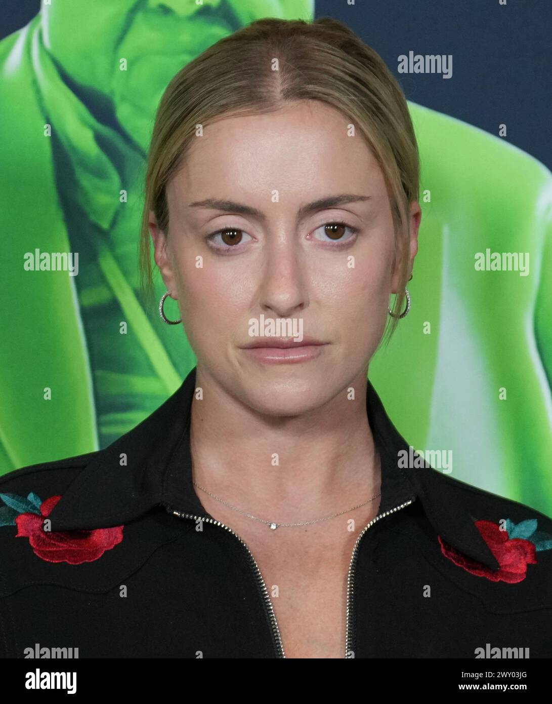 Los Angeles, USA. 02nd Apr, 2024. Greta Titelman arrives at the A24's ...