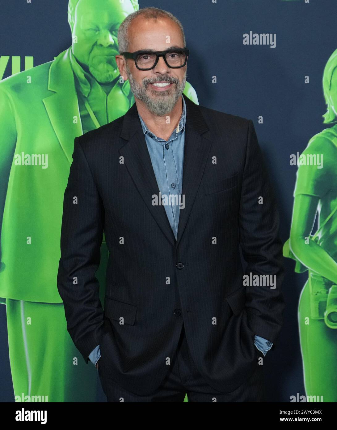 Los Angeles, USA. 02nd Apr, 2024. Marcos Nisti arrives at the A24's CIVIL WAR Los Angeles ...