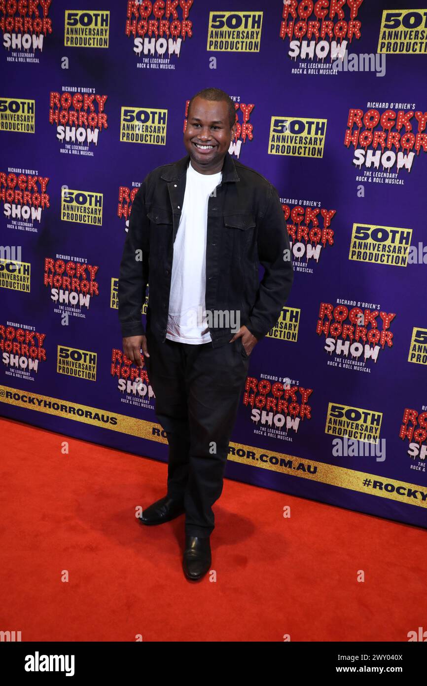 Sydney, Australia. 3rd April 2024. The Rocky Horror Show 50th ...