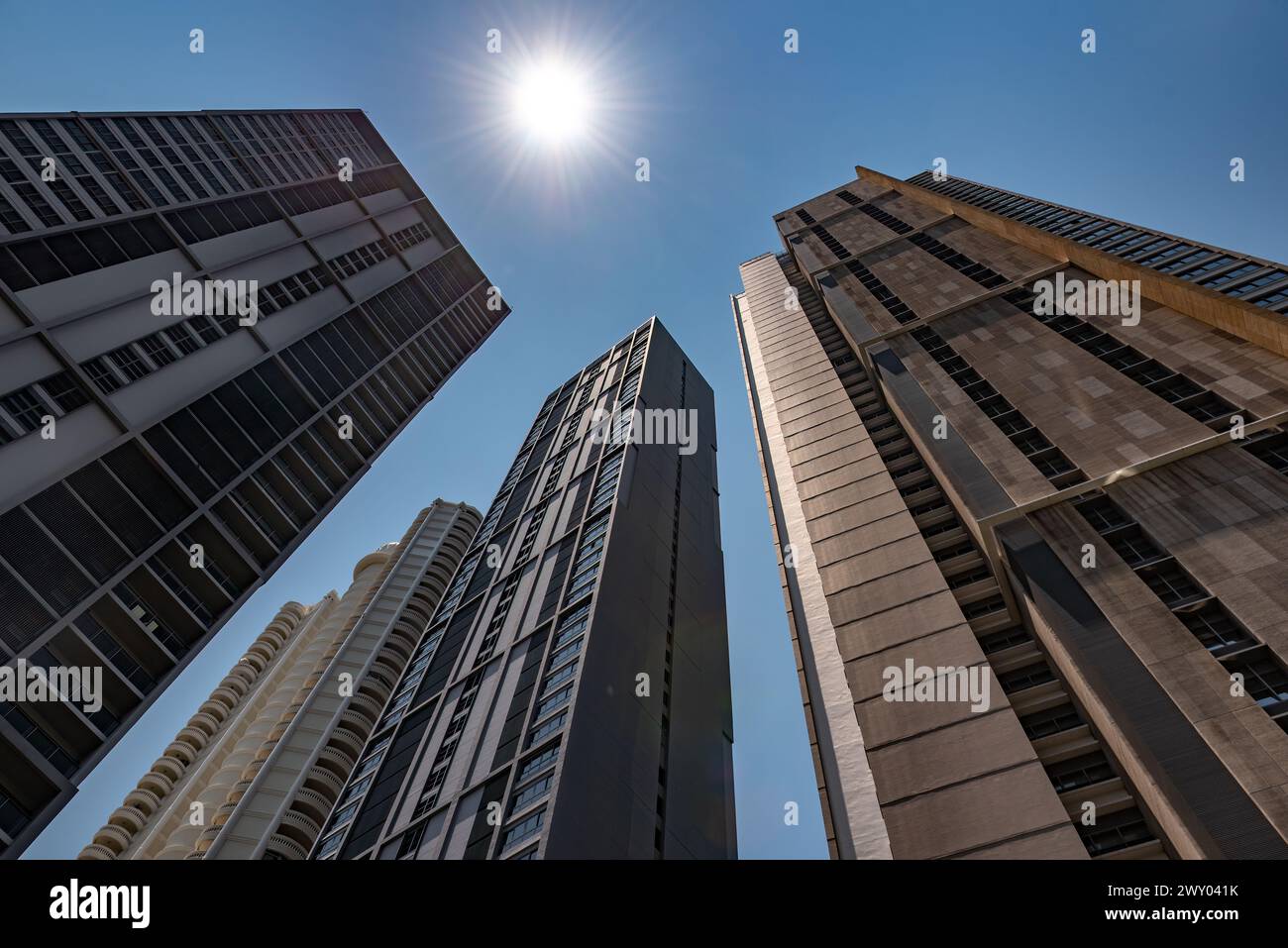 High risers hi-res stock photography and images - Alamy