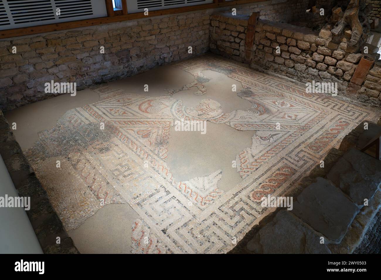 Roman mosaic britain hi-res stock photography and images - Alamy