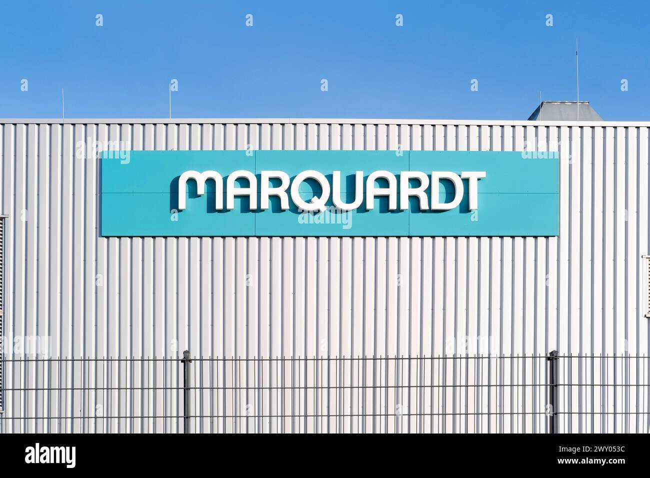Advertising logotype Marquardt manufacturer electromechanical and ...