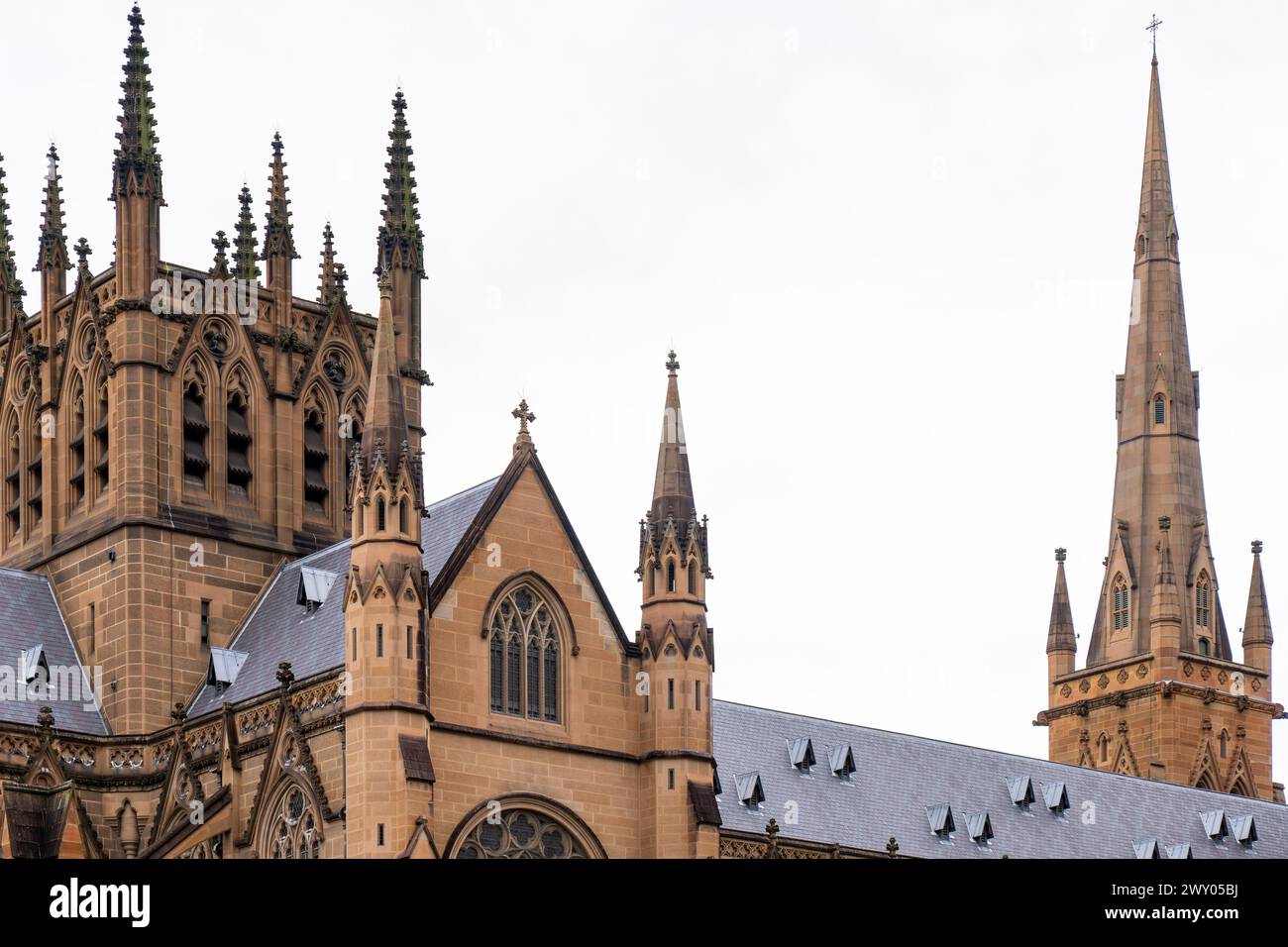 Victorian architecture at the University of Sydney with Gothic style ...