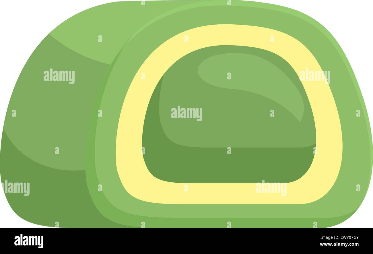 Green mint mochi icon cartoon vector. Korean meal. Bento tokyo pastel ...