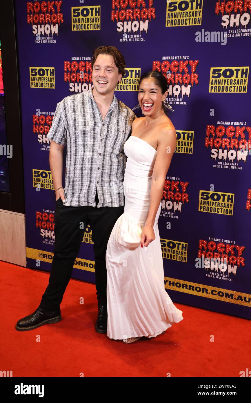 Sydney, Australia. 3rd April 2024. The Rocky Horror Show 50th ...