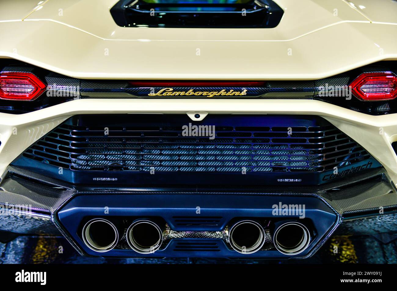 Thailand-March 27,2024: Lamborghini Coontach the new generation ...