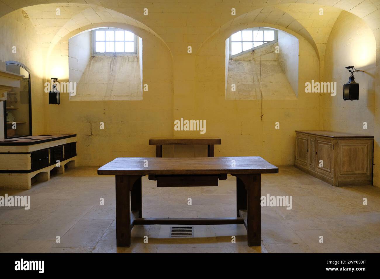 VERSAILLES, FRANCE - March 8, 2024. Interior of Petit Trianon of the ...