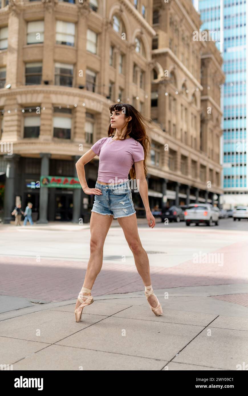 Beautiful ballerina pointe shoes hi-res stock photography and images ...