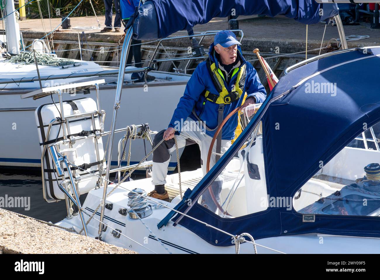 Chichester marina lock hi-res stock photography and images - Alamy