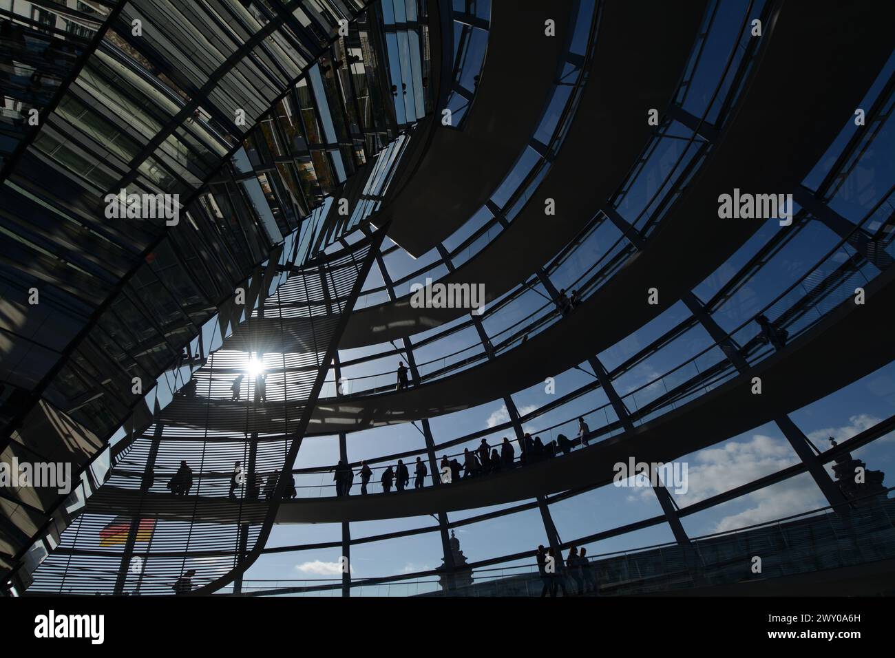 The Reichstag building in Berlin is the seat of the parliament of the ...