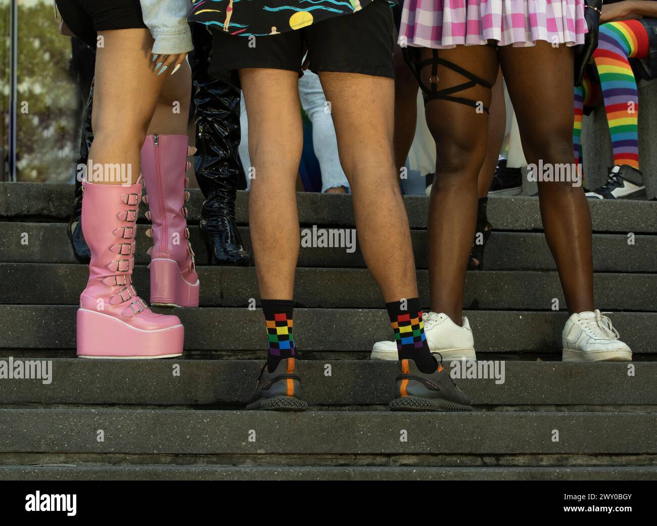 Lively group of individuals hi-res stock photography and images - Alamy