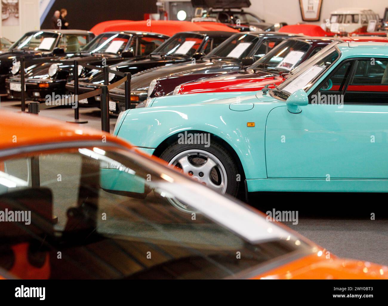 Essen, Germany. 03rd Apr, 2024. A number of Porsche Turbo models will ...