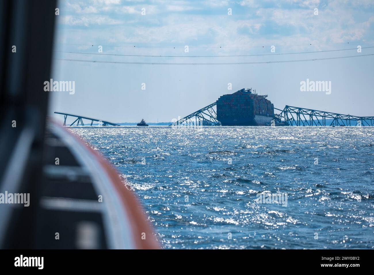 Baltimore key bridge response 2024 hi-res stock photography and images ...