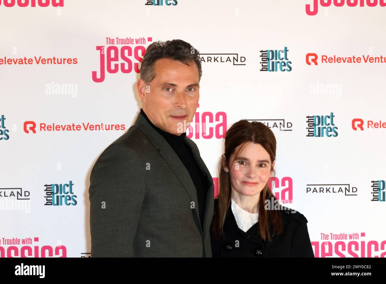 Rufus Sewell and Shirley Henderson, The Trouble with Jessica - London ...