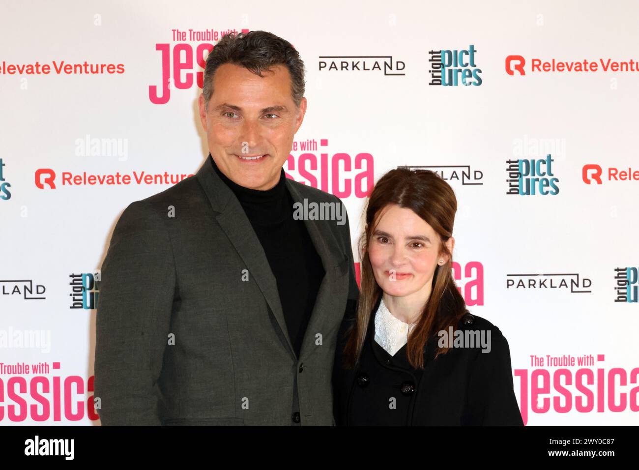 Rufus Sewell and Shirley Henderson, The Trouble with Jessica - London ...