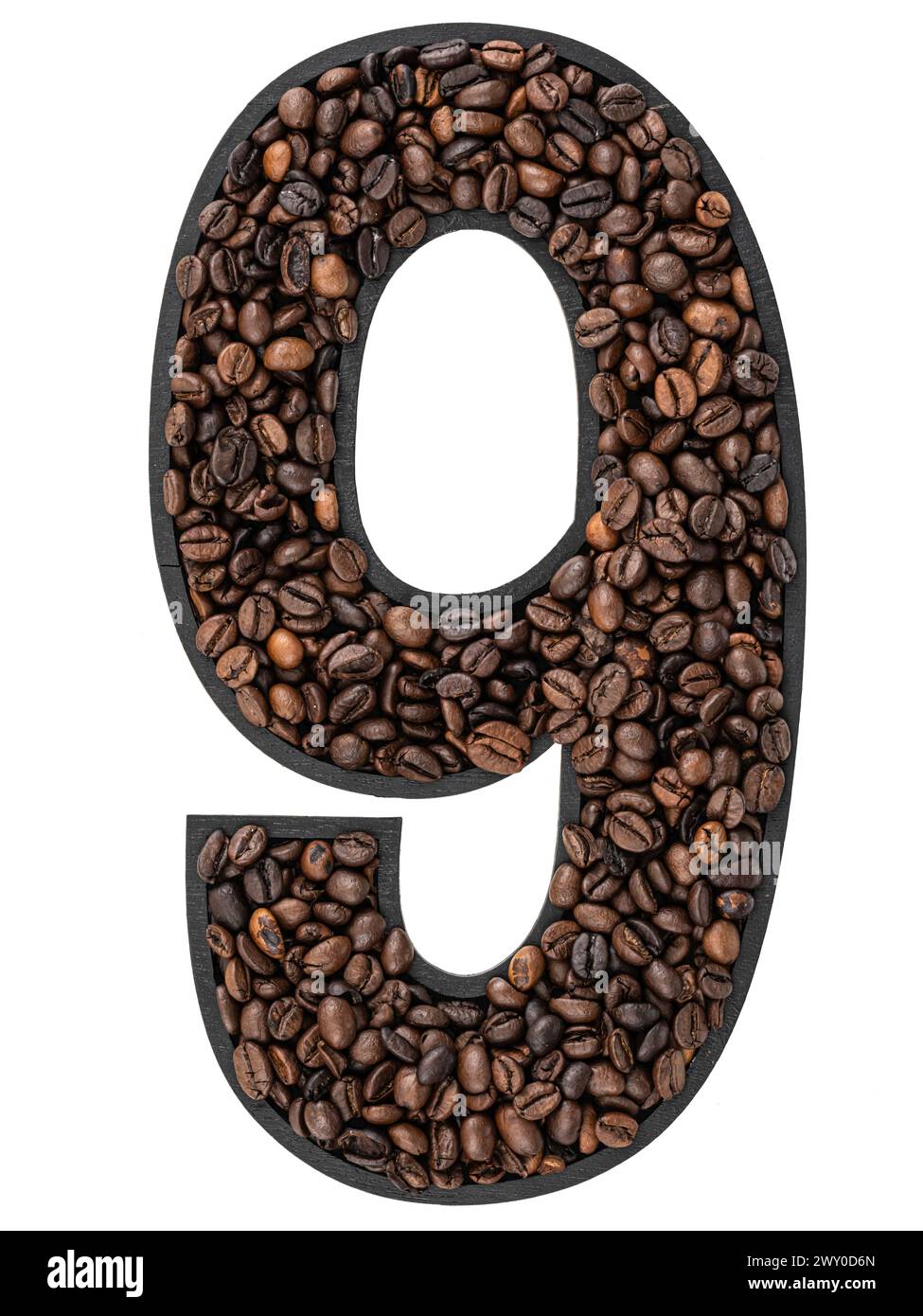 Number made from roasted hi-res stock photography and images - Alamy