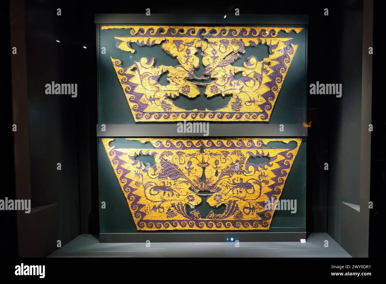 Museum of the Royal Tombs of Aigai (Vergina), Greece, centered around ...