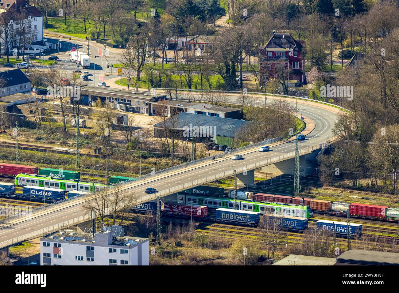 Bahngleise draufsicht hi-res stock photography and images - Alamy