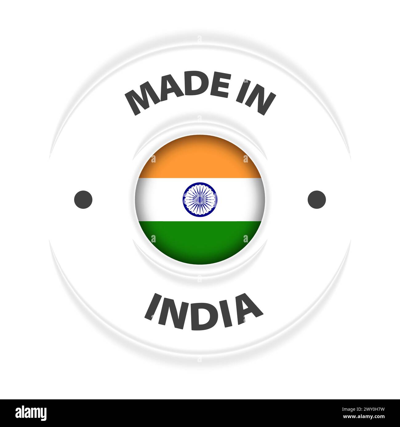 Made in India graphic and label. Element of impact for the use you want ...