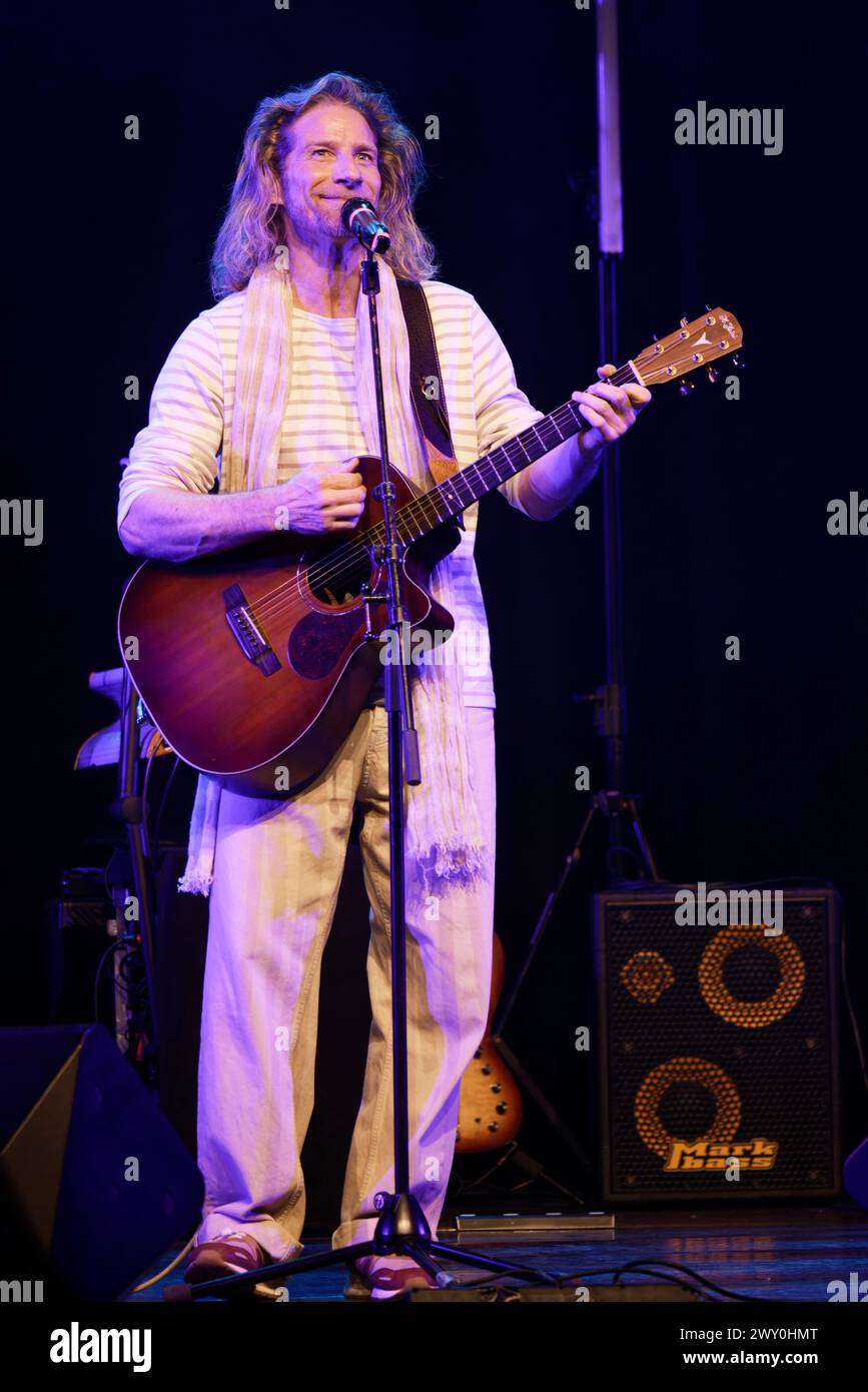 Paris, France. 2nd Apr, 2024. Gwendal Pezeirat performs on the Bobino ...