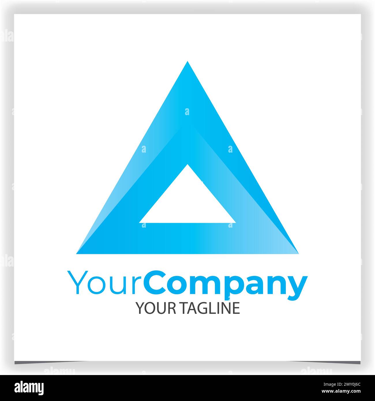 Triangular branding design hi-res stock photography and images - Alamy