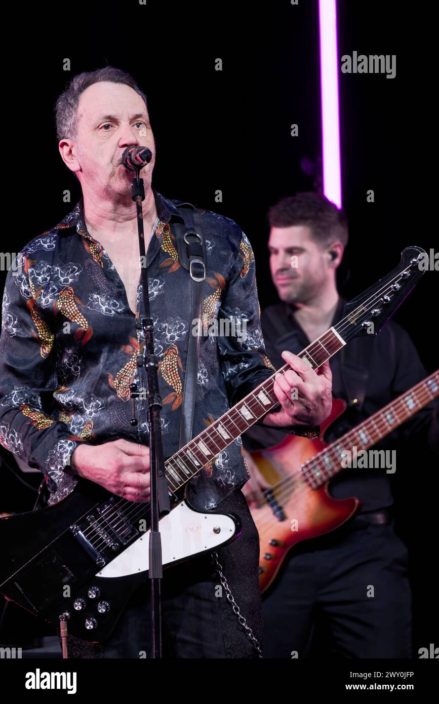 Paris, France. 2nd Apr, 2024. Jean Pierre Morgand performs on the ...