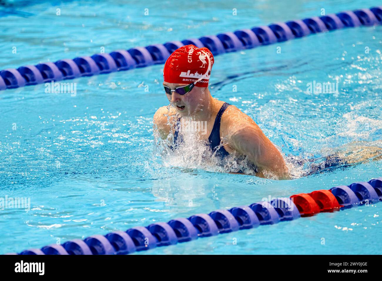 LONDON, UNITED KINGDOM. 03 Apr, 24. Joni Duane competes in Women’s 100m ...