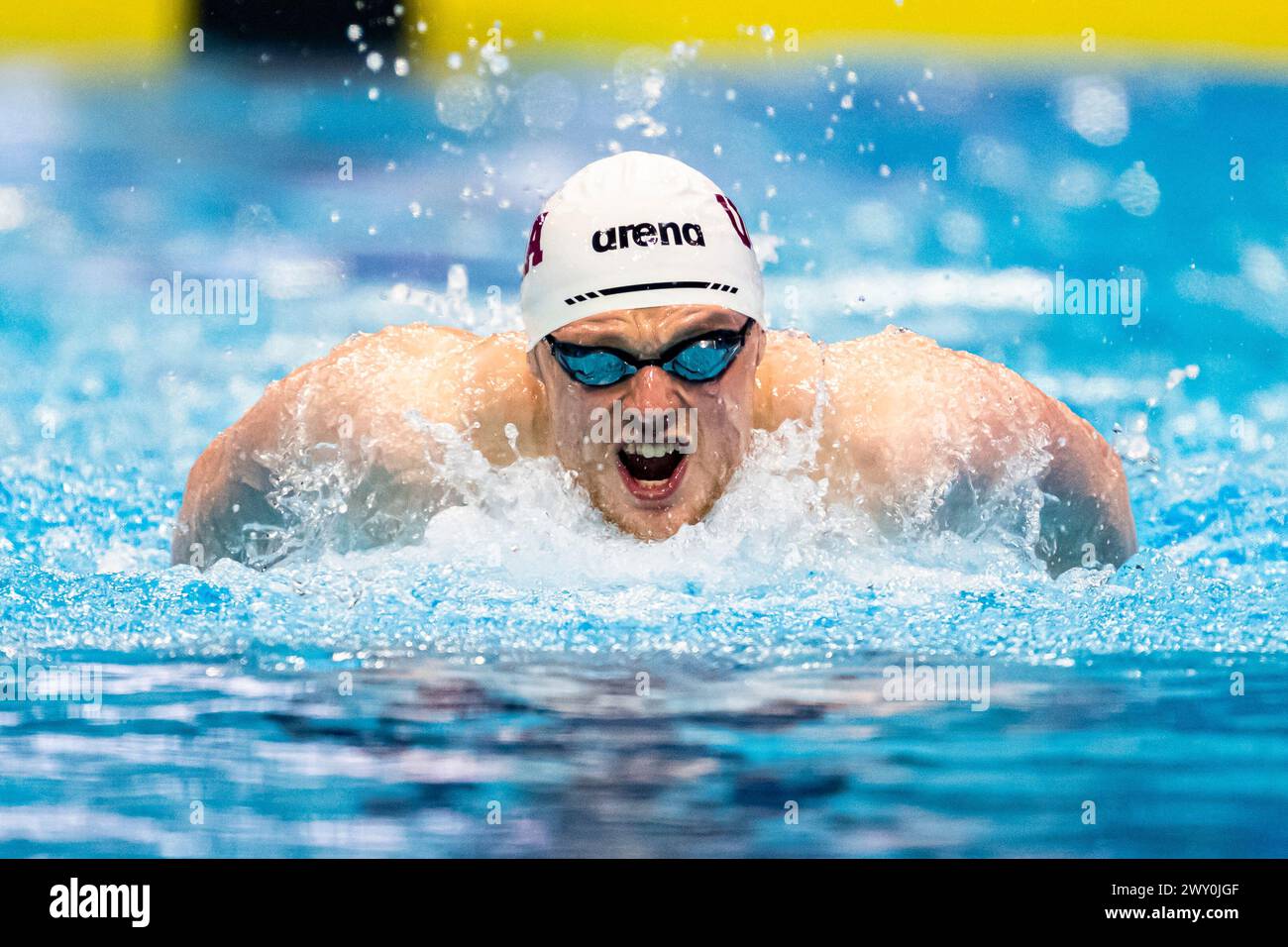 LONDON, UNITED KINGDOM. 03th Apr, 24. Thomas Beeley competes in Men’s ...