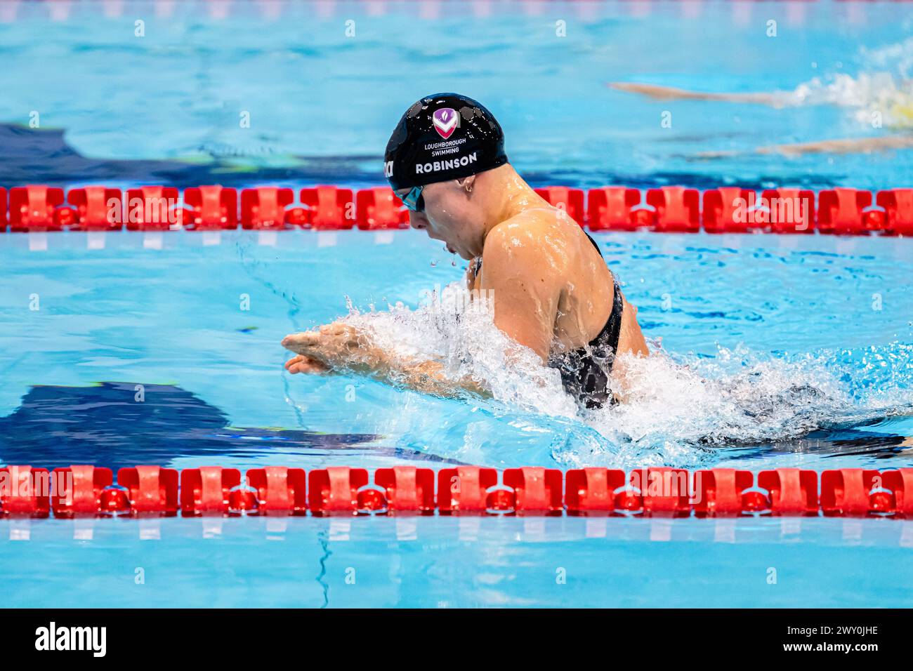 LONDON, UNITED KINGDOM. 03 Apr, 24. Sienna Robinson competes in Women’s ...