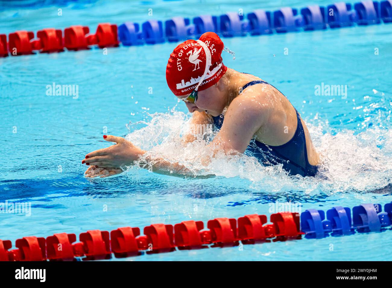LONDON, UNITED KINGDOM. 03 Apr, 24. Joni Duane competes in Women’s 100m ...