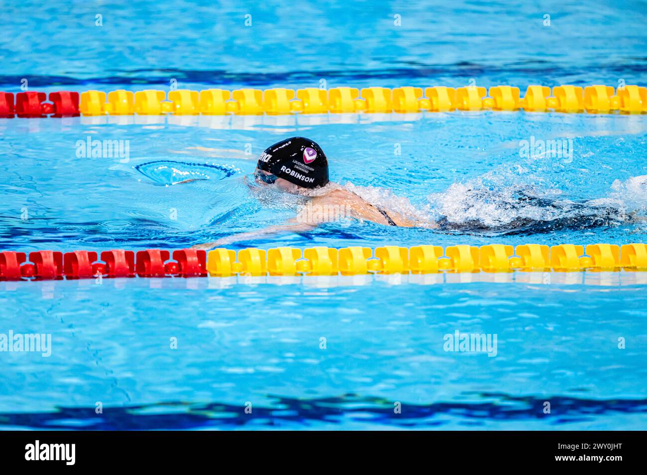 LONDON, UNITED KINGDOM. 03 Apr, 24. Sienna Robinson competes in Women’s ...