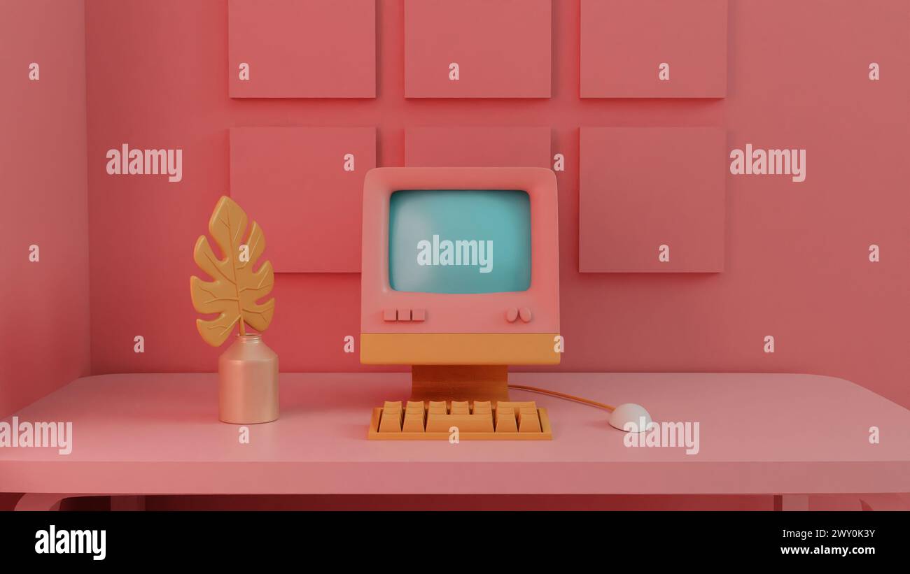 Vintage office setup hi-res stock photography and images - Alamy