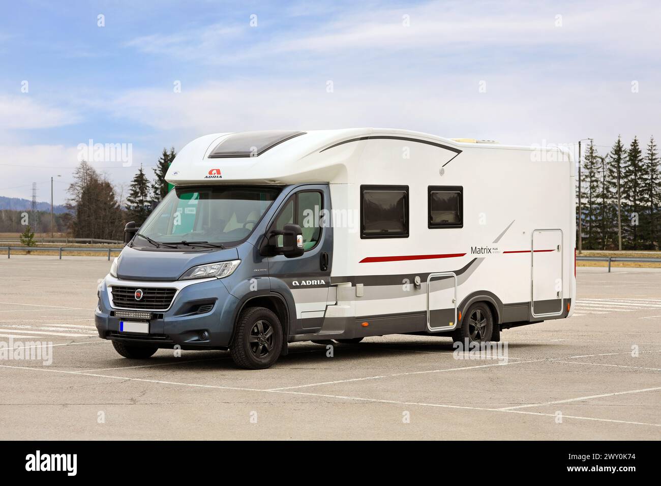 Adria Matrix Plus M 670 SP Motorhome recreational vehicle parked on ...
