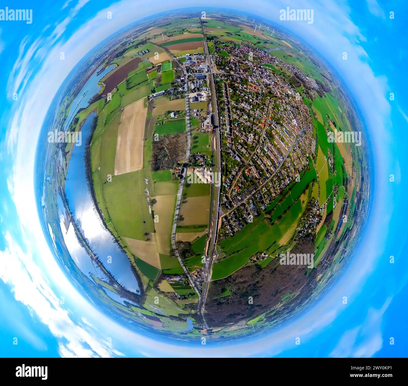 Expansion of the betuweroute and betuwe line railroad line hi-res stock ...